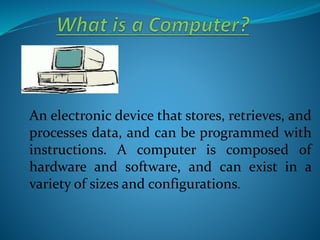 What is a computer | PPT