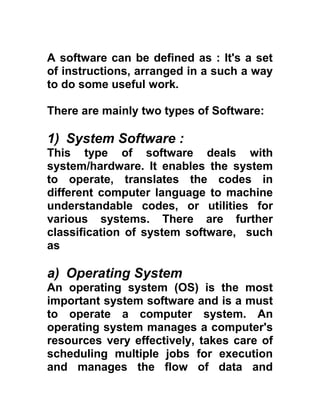 What is a computer | DOC