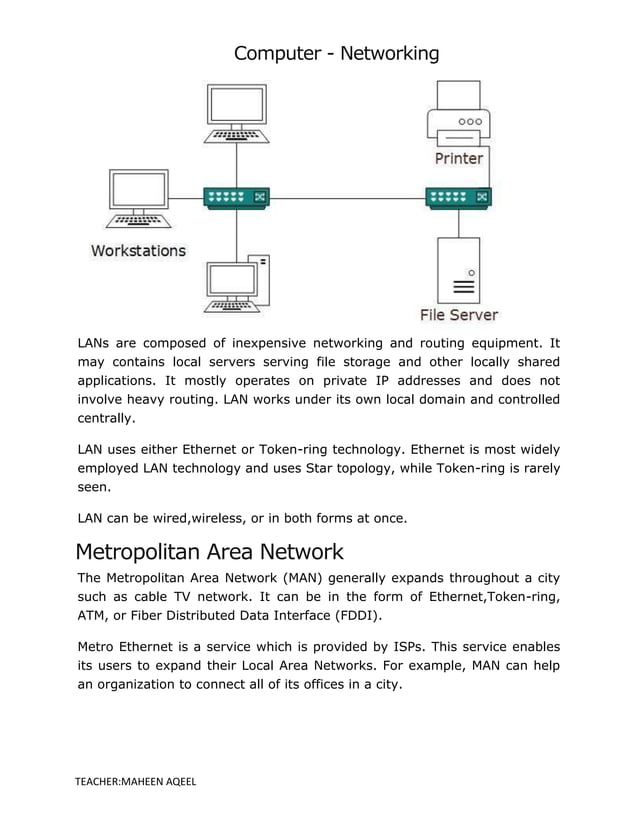 Data Communication & Computer Network | PDF Data Communication & Computer Network | PDF