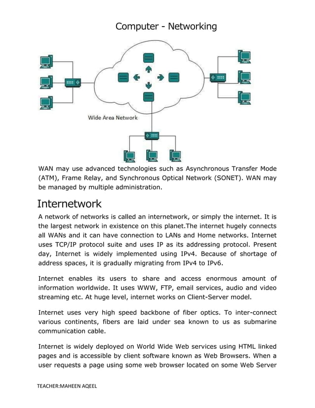 Data Communication & Computer Network | PDF