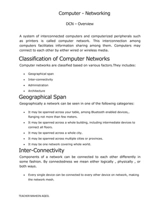 Data Communication & Computer Network | PDF