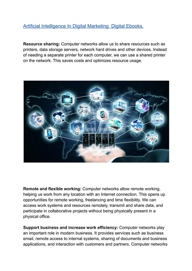 What is a Computer Network.pdf | Internet | Computing