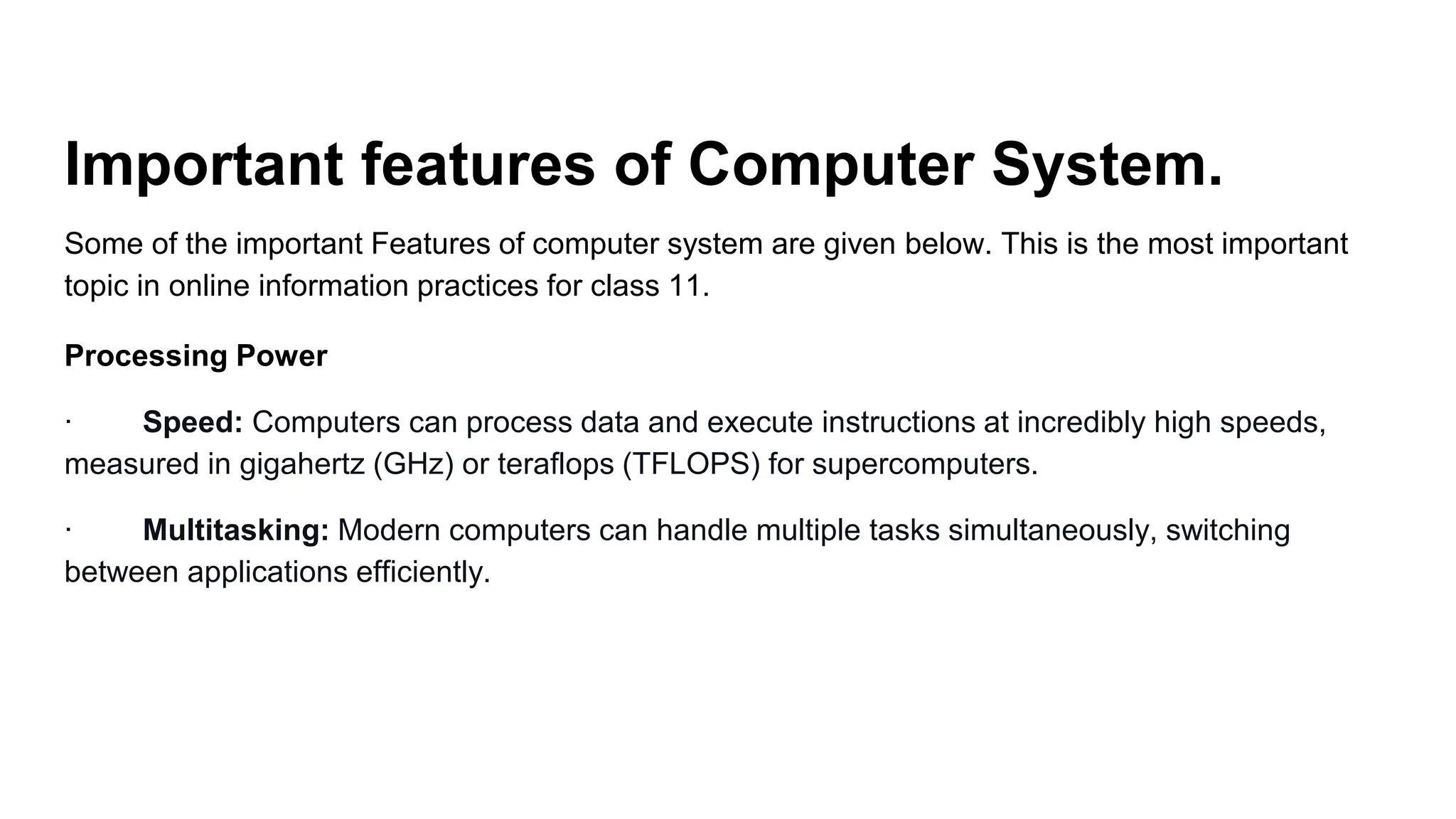 What is a computer system.pptx | Computing | Technology & Computing