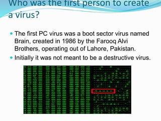 What is a computer virus | PPT