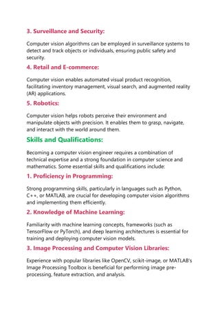 What Is a Computer Vision Engineer- Unlocking the Power of Sight in ...