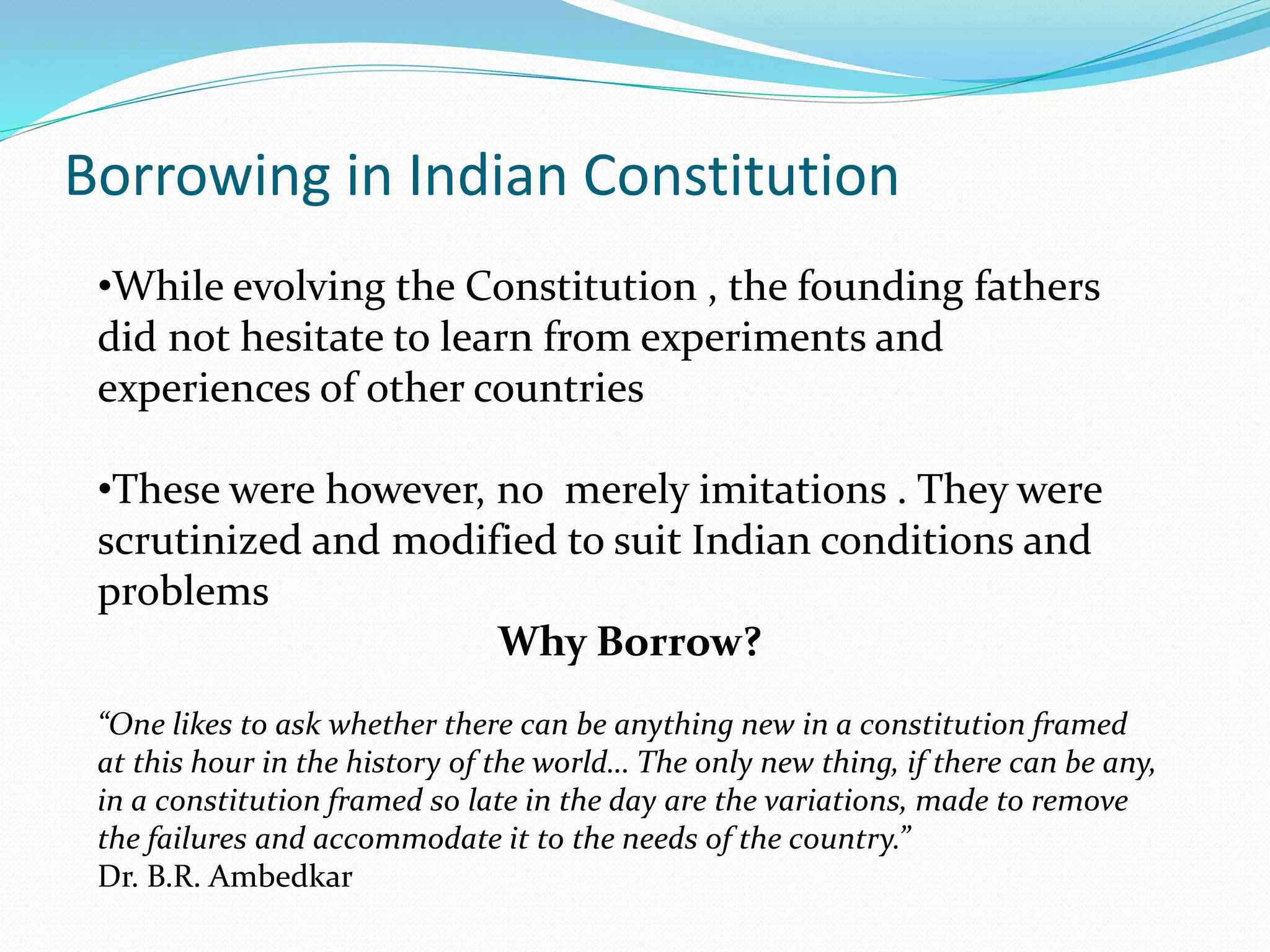 What is a constitution: Making of Indian Constitution | PPT