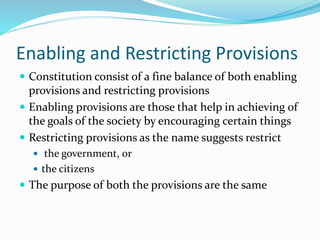 What is a constitution: Making of Indian Constitution | PPT