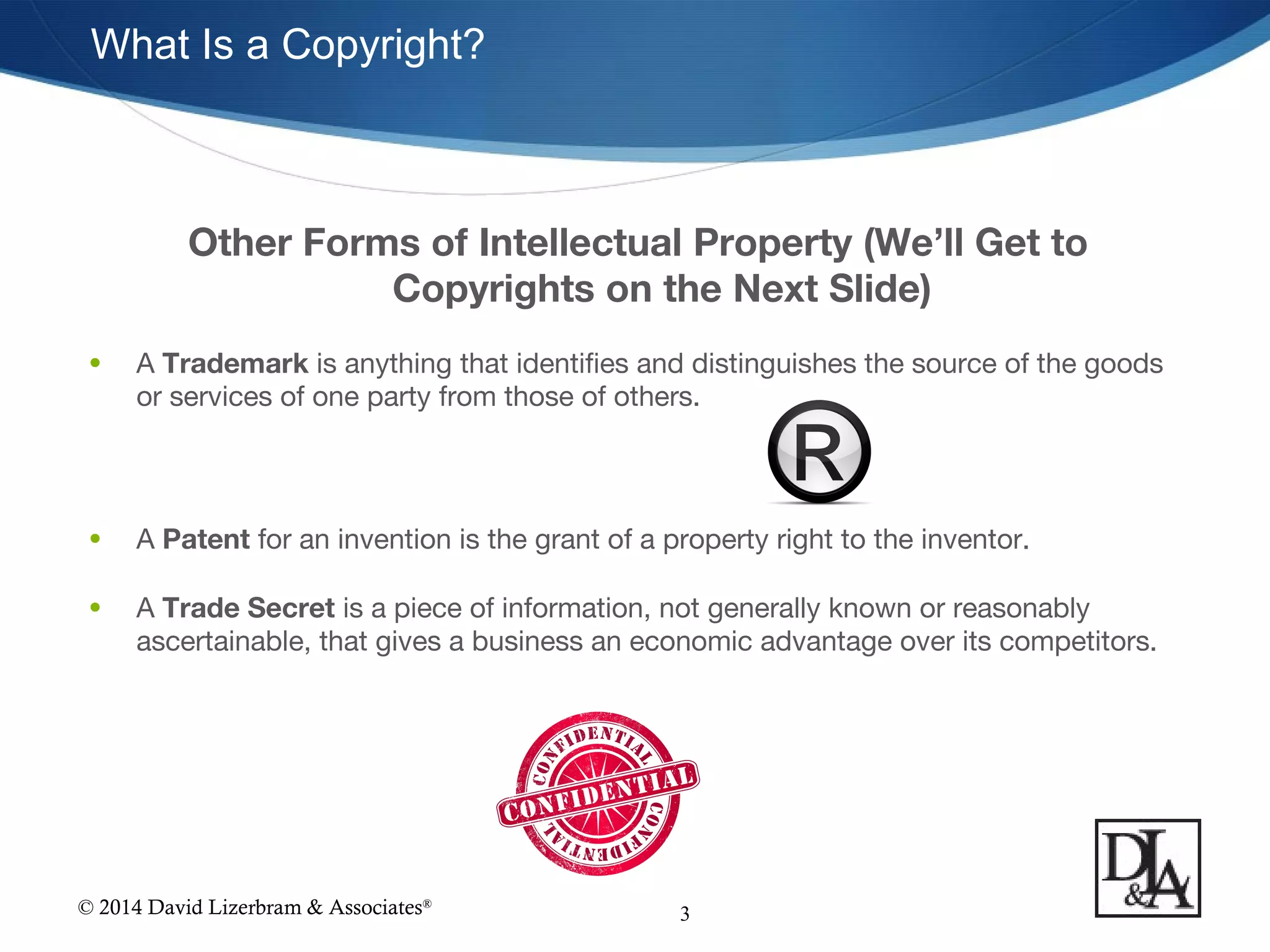 What Is a Copyright? | PPT