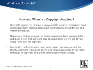 What Is a Copyright? | PPT
