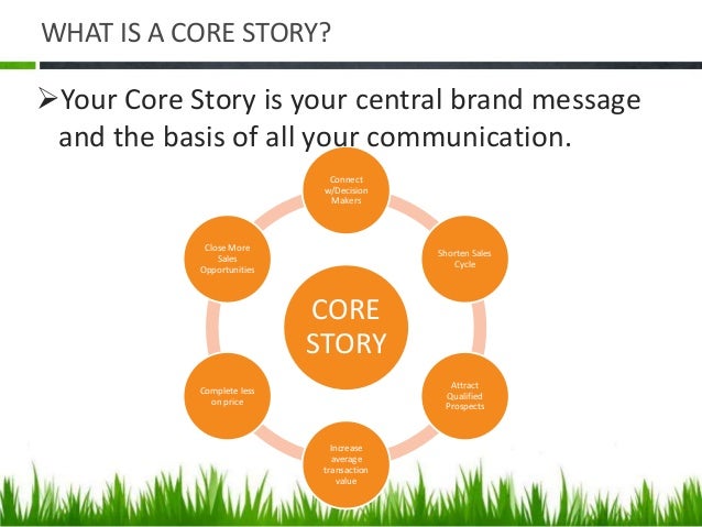 What is a Core Story by BX Rising Leader Team 102012