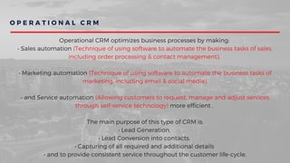 What is a CRM? | PPT