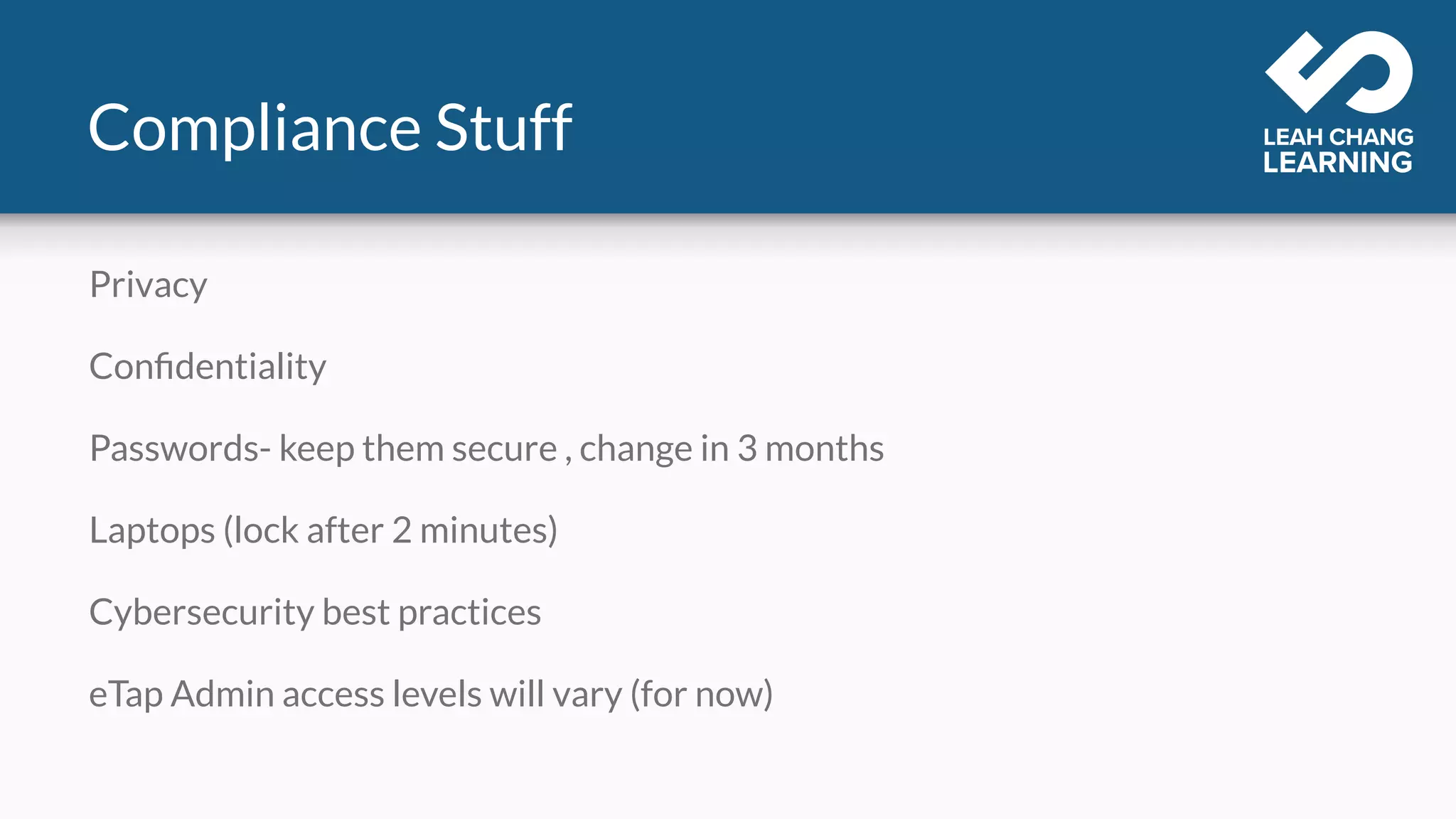 Leah Chang — What is a CRM training slides | PPT