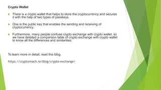What is a Crypto Exchange PPT.pptx