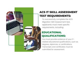 What is ACS Migration Skill Assessment Test | PPT