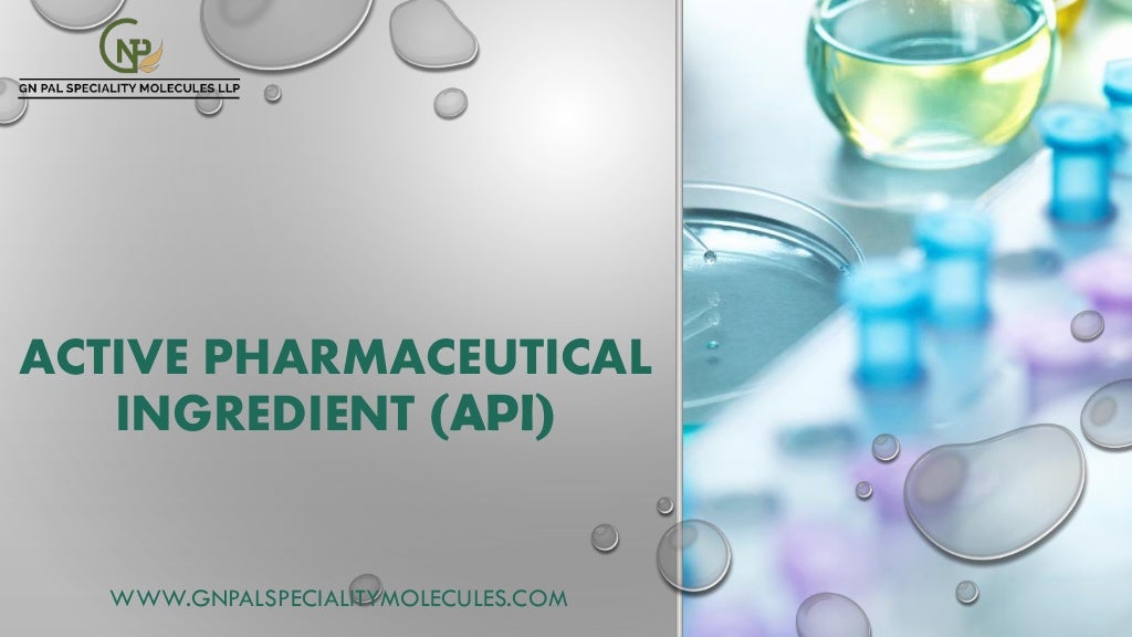 What is Active Pharmaceutical Ingredient (API) in pharma..pdf