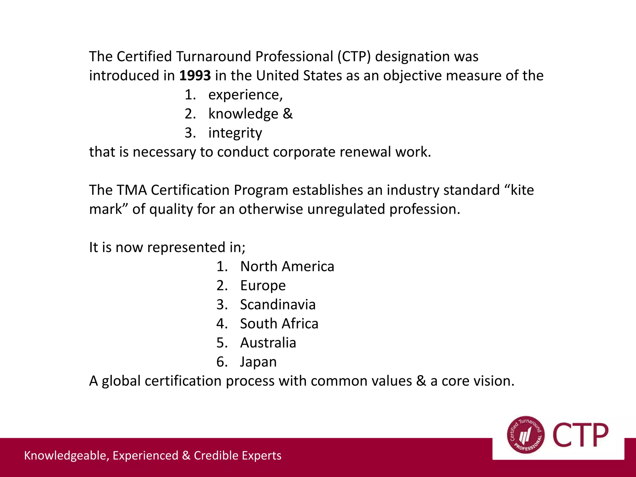 What Is A CTP? | PPTX