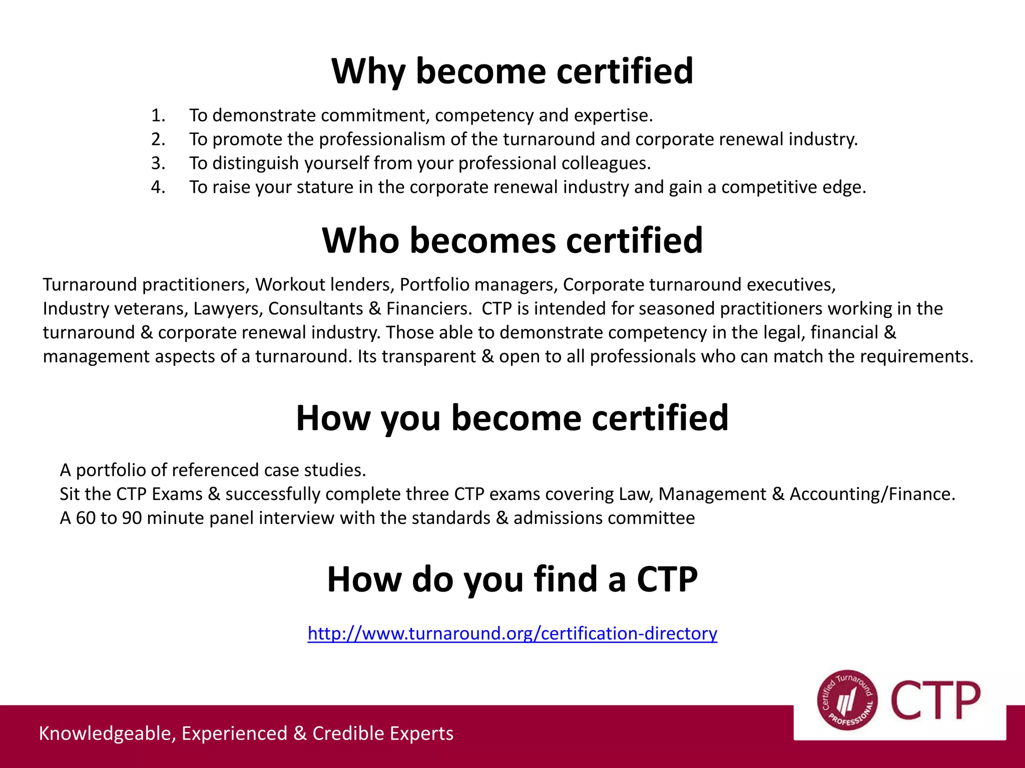 What Is A CTP? | PPTX