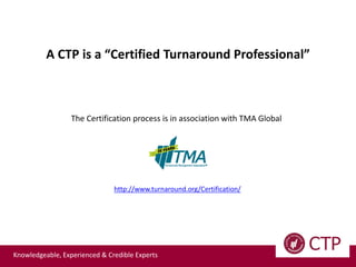 What Is A CTP? | PPTX