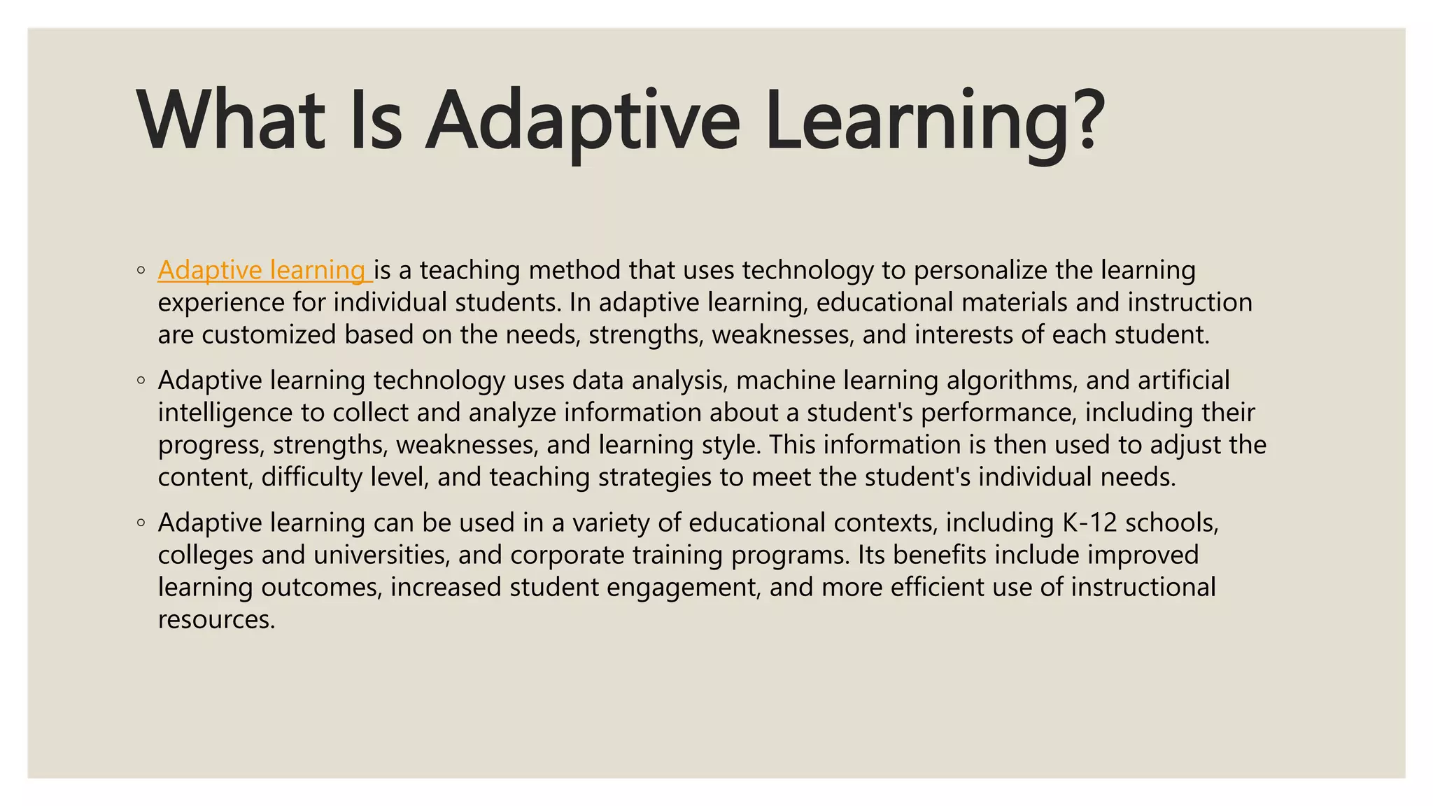 What Is Adaptive Learning.pptx