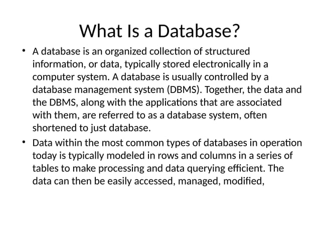 What Is a Database Powerpoint Presentation.pptx