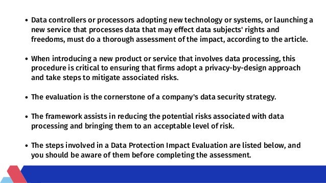 What is a data protection impact assessment? what are the essential ...