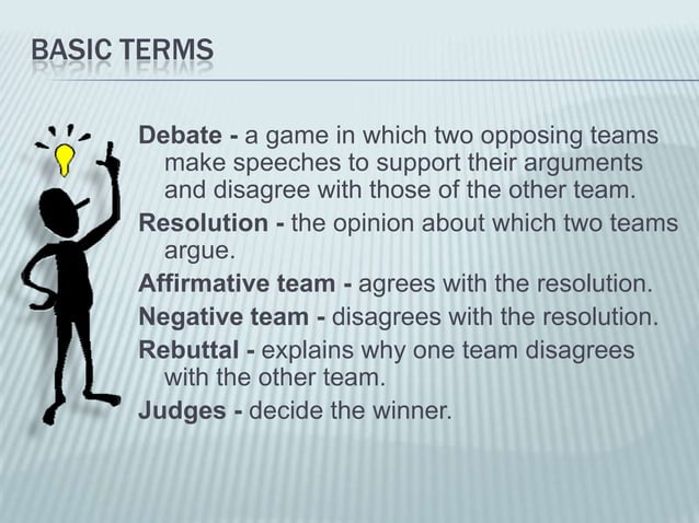 What is a debate | PPTX