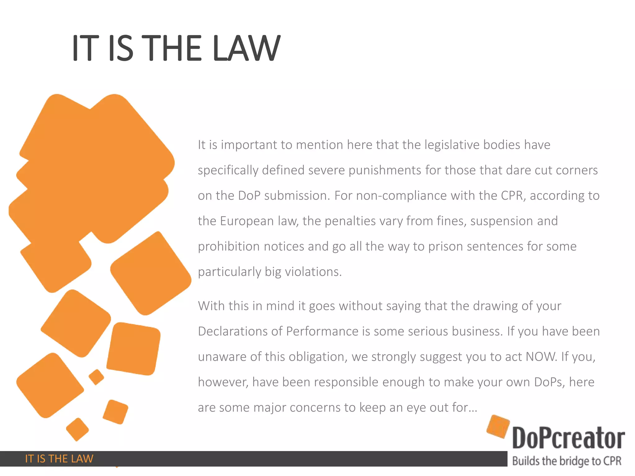 What is a Declaration of Performance? | PPTX