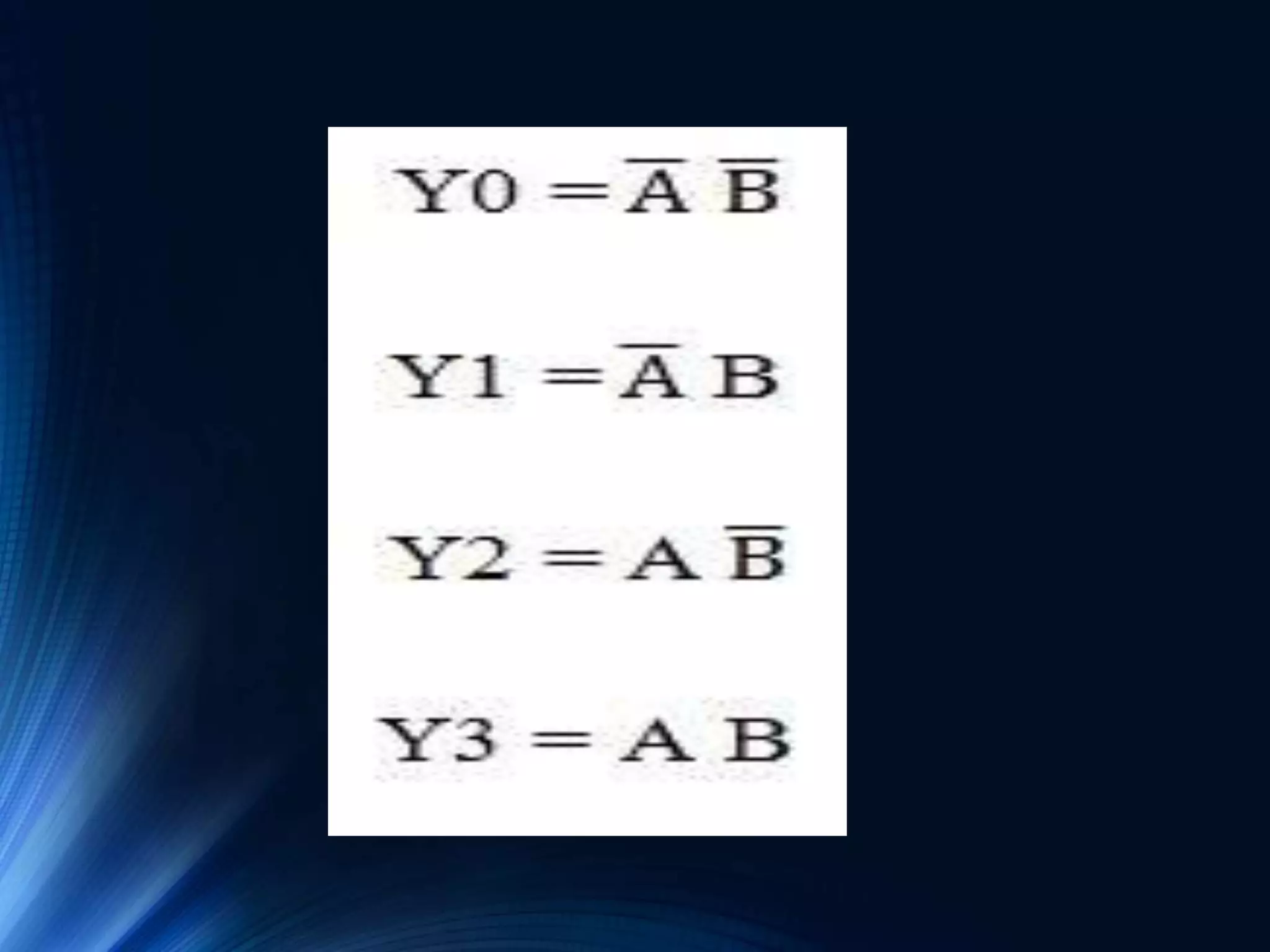What is a decoder and 2 to 4 DECODER | PPTX