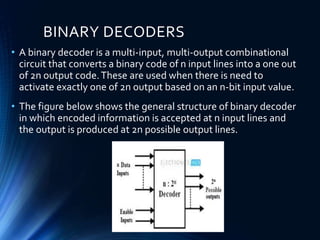 What is a decoder and 2 to 4 DECODER | PPTX | Programming Languages ...