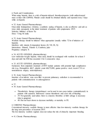 What is a deep vein thrombosis | PDF