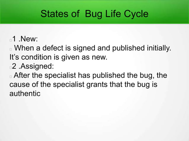 What is a Defect Life Cycle in Software Testing | PPTX | Technology ...