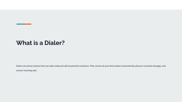 What is a Dialer_.pdf