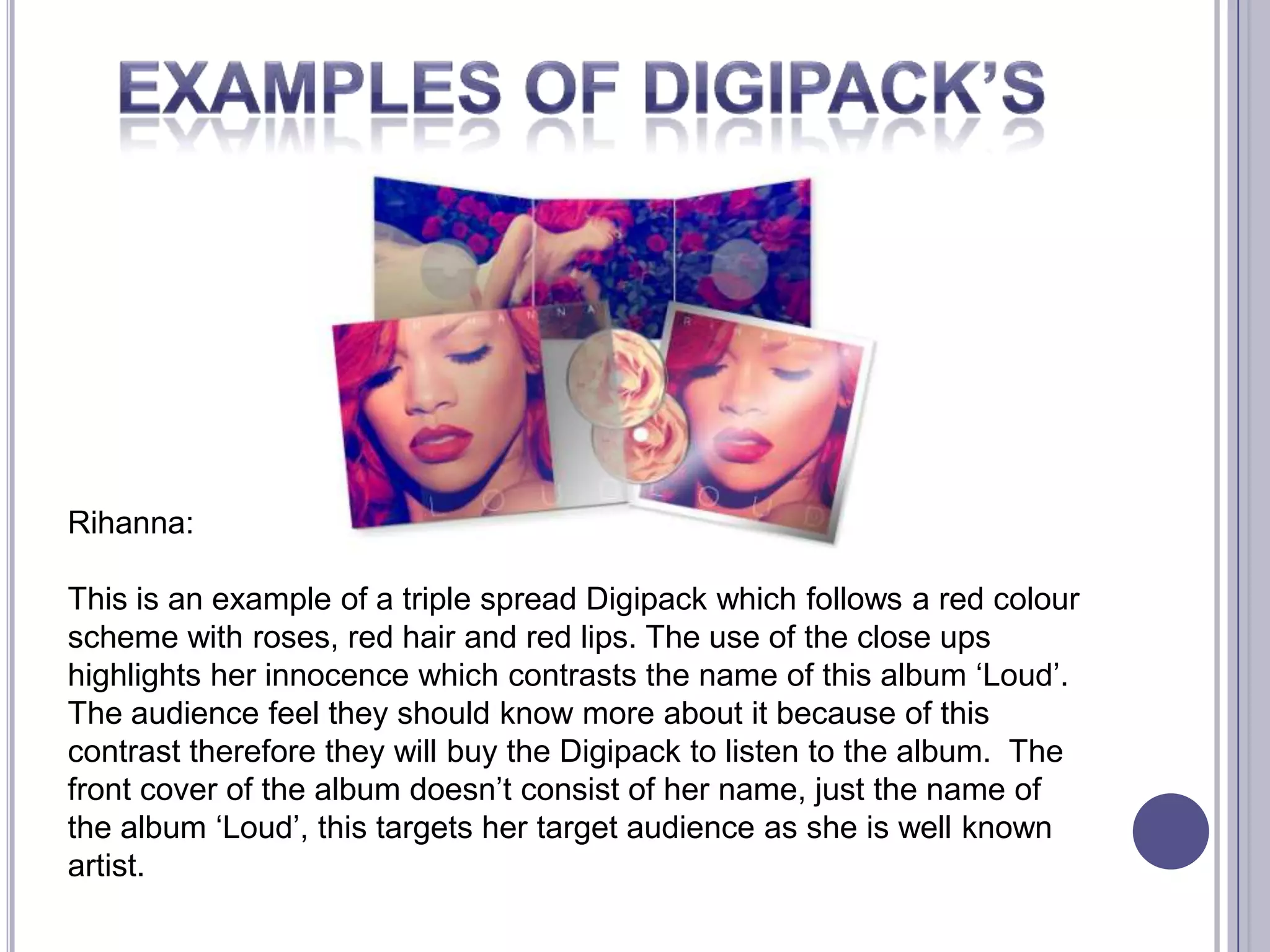What is a digipack | PPTX