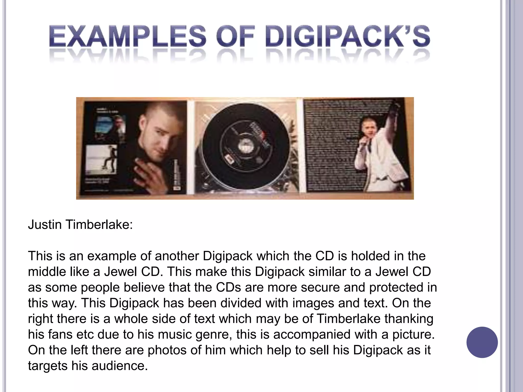 What is a digipack | PPTX