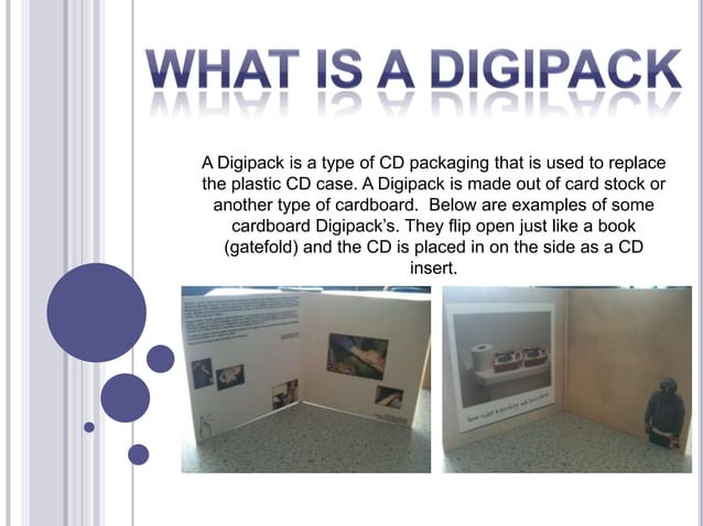 What is a digipack | PPTX
