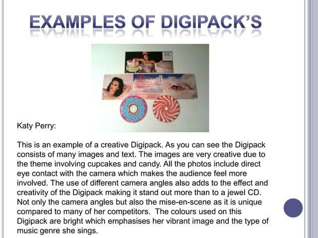 What is a digipack | PPTX