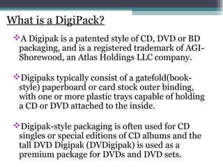 What Is A Digipak? | PPT
