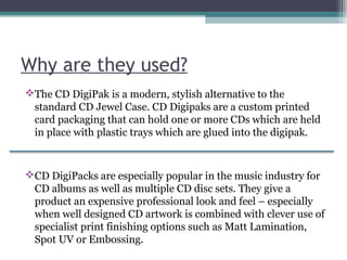 What Is A Digipak? | PPT