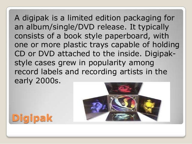 What is a digipak