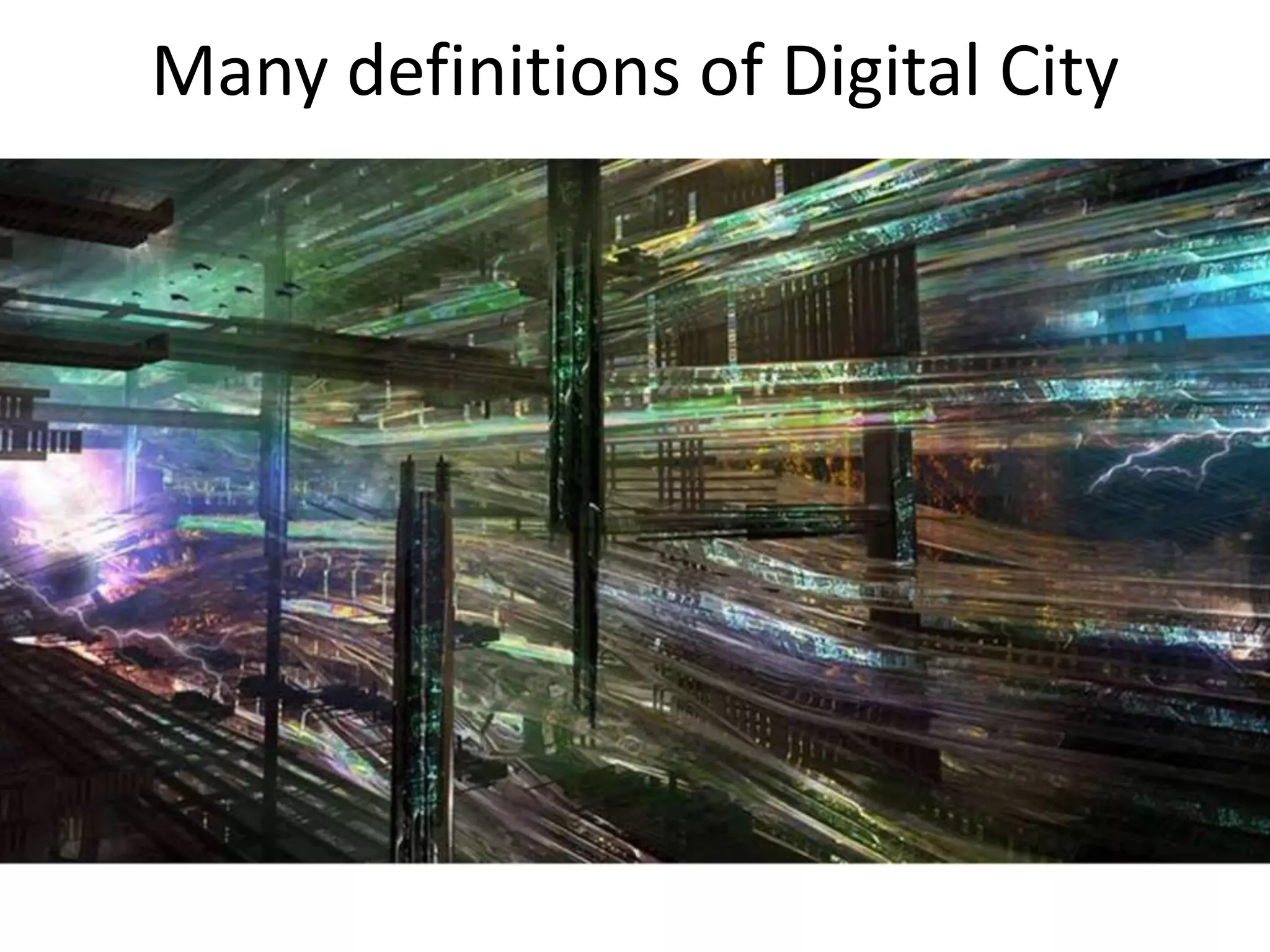 What is a digital city | PPT