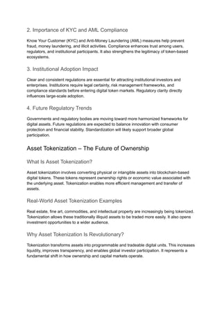 What is a Digital Token? Meaning, Types, Use Cases & Future Explained | PDF