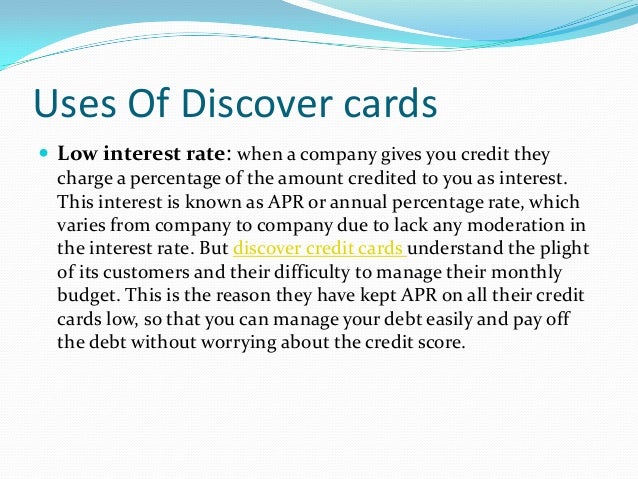 Types Of Discover Cards - Design Talk