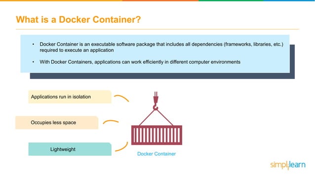What Is A Docker Container? | Docker Container Tutorial For Beginners| Docker Container ...