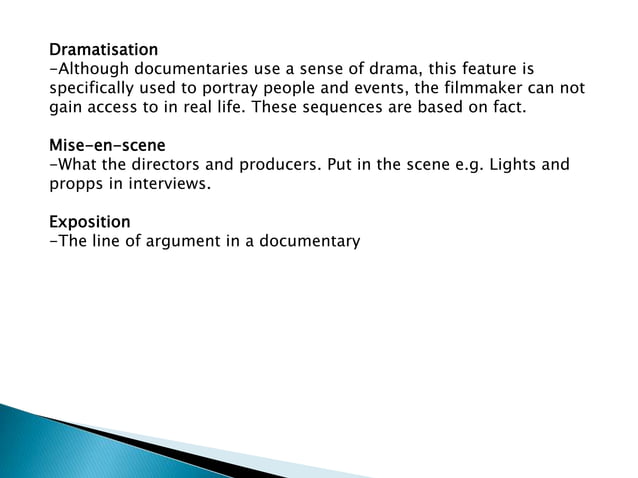 What is a documentary | PPTX | Documentary | Genres