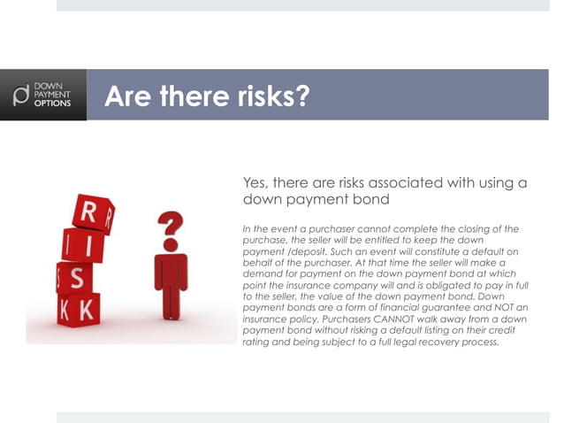 What is a down payment bond? | PDF | Home Financing | Personal Debt