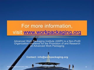 Advanced Work Packaging in Construction: An Introduction | PPTX