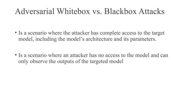 What Is Adversarial Machine Learning.pptx