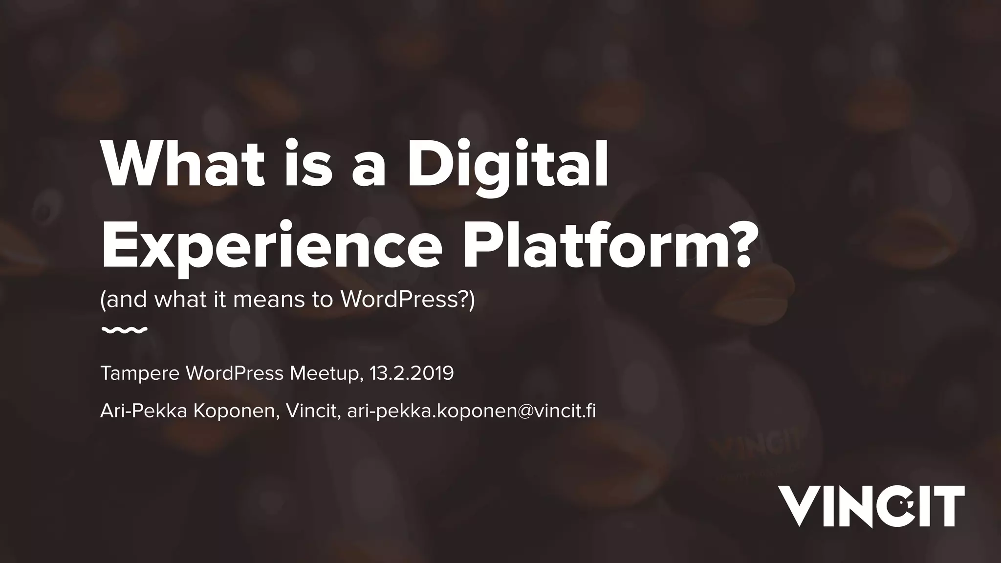 What is a Digital Experience Platform (DXP)? | PDF