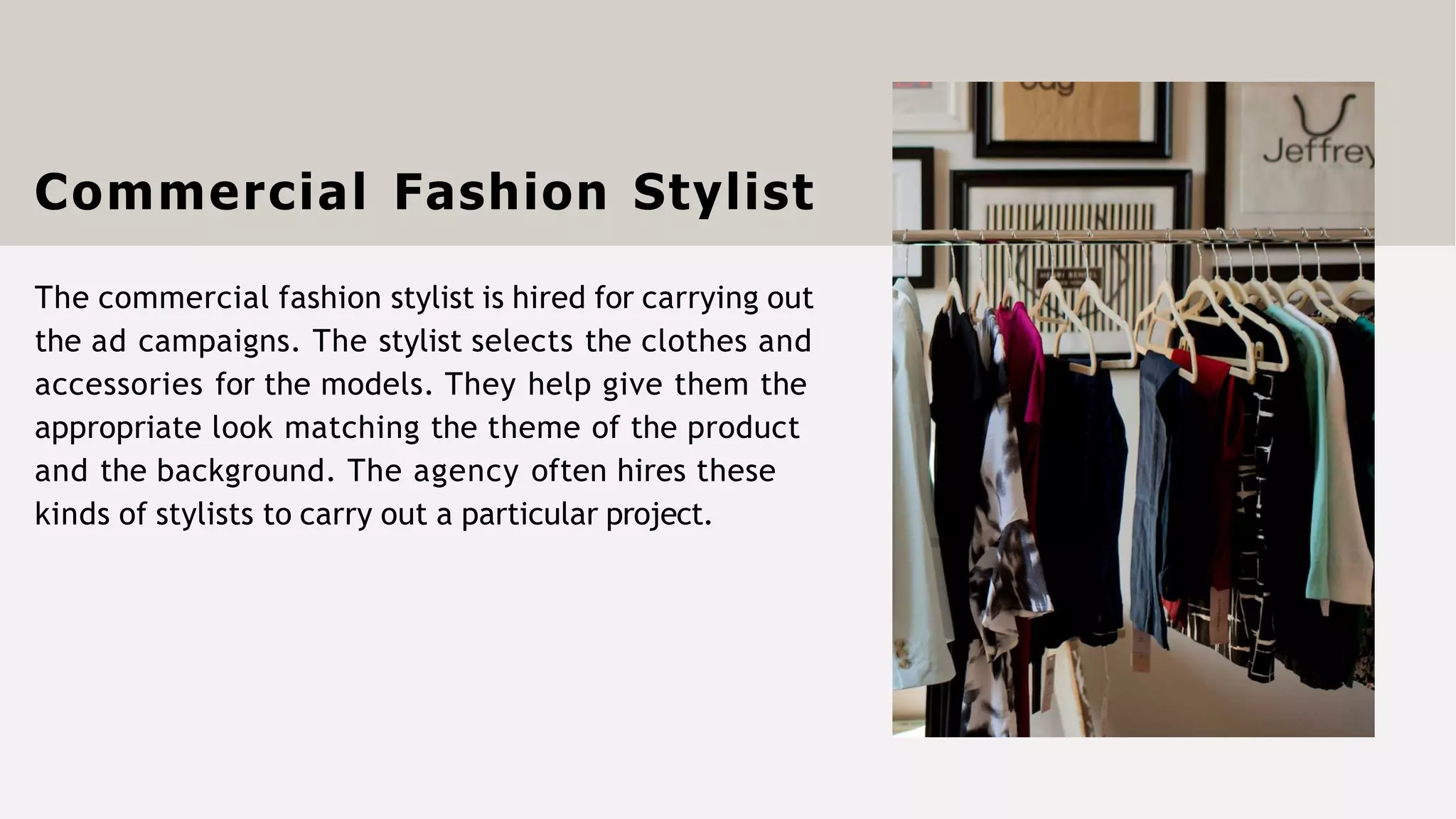 What Is a Fashion Stylist? | PPTX