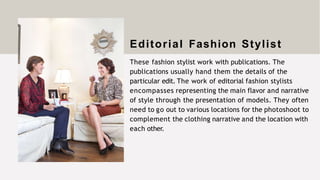 What Is a Fashion Stylist? | PPTX